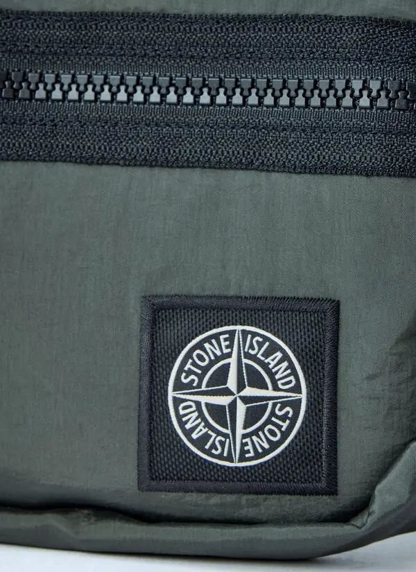 Stone Island Compact Nylon Pouch - Green