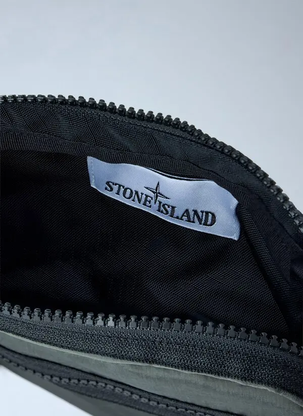 Stone Island Compact Nylon Pouch - Green