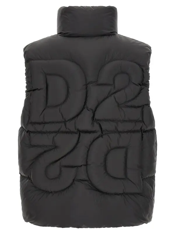 Dsquared2 Upside Down' Vest - Black
