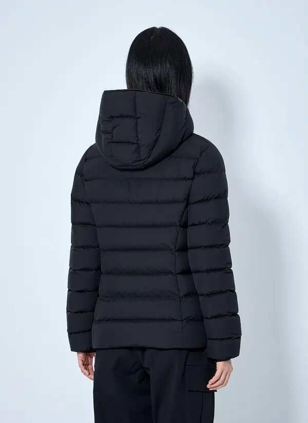 Moncler Herbe Hooded Short Down Jacket