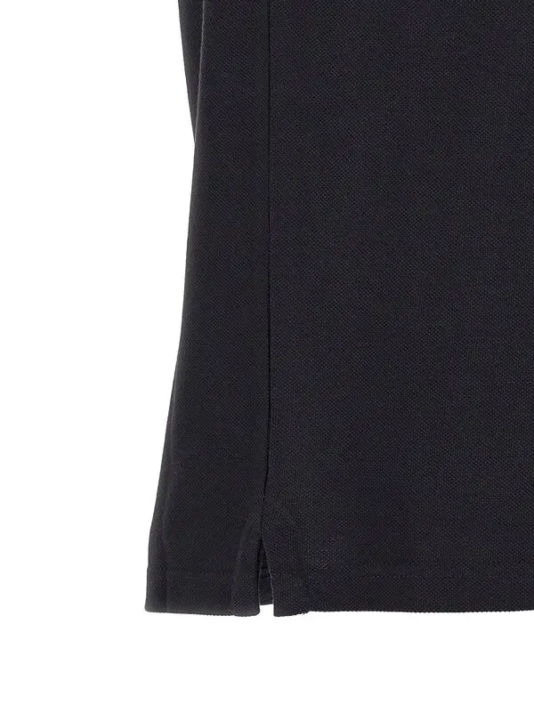 Moncler Tricolor Trim Polo Shirt