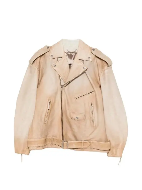 GOLDEN GOOSE Journey` Leather Jacket