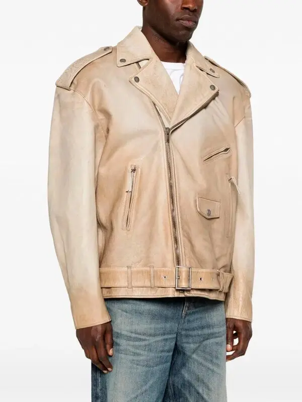 GOLDEN GOOSE Journey` Leather Jacket