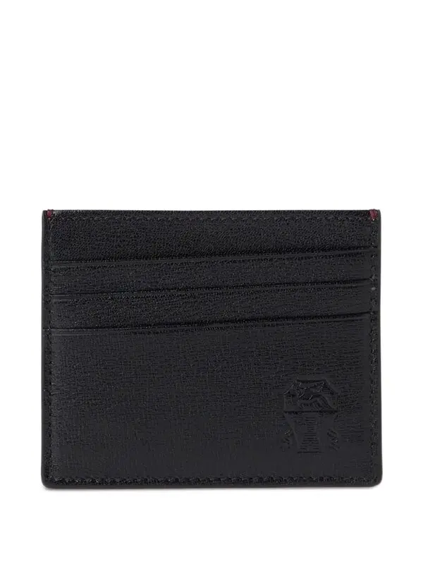 Brunello Cucinelli Leather Credit Card Case