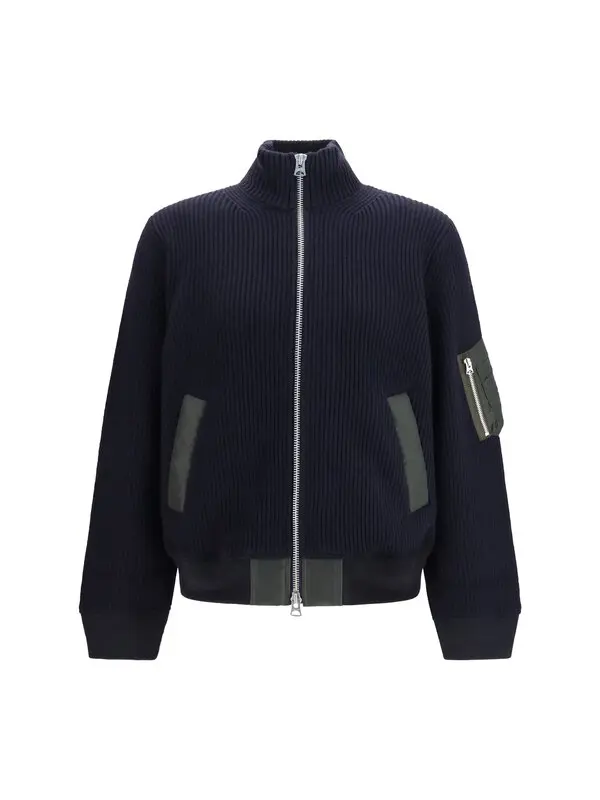 Sacai Ribbed Sweater