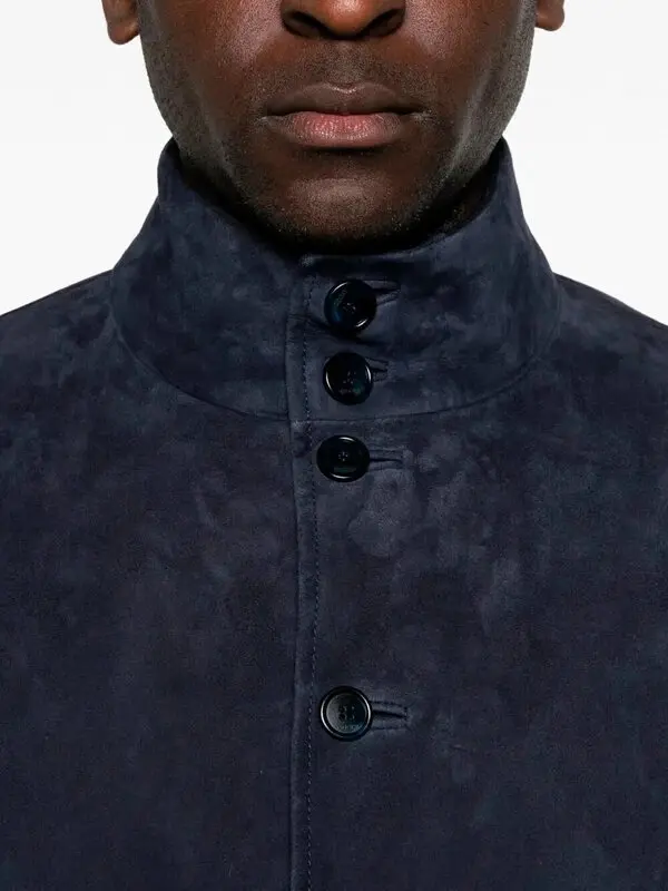 Gucci Leather Bomber Jacket