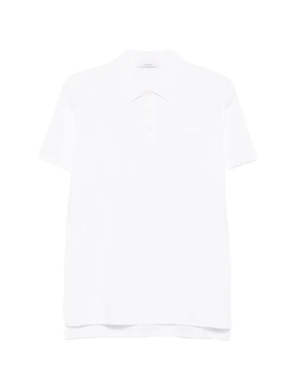 Givenchy Logo Cotton Polo Shirt - Multicolor