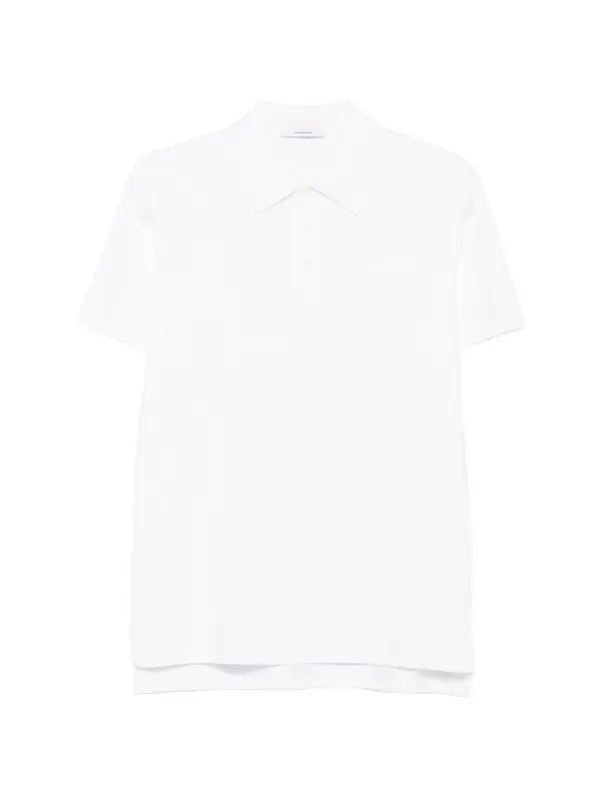 Givenchy Logo Cotton Polo Shirt - Multicolor