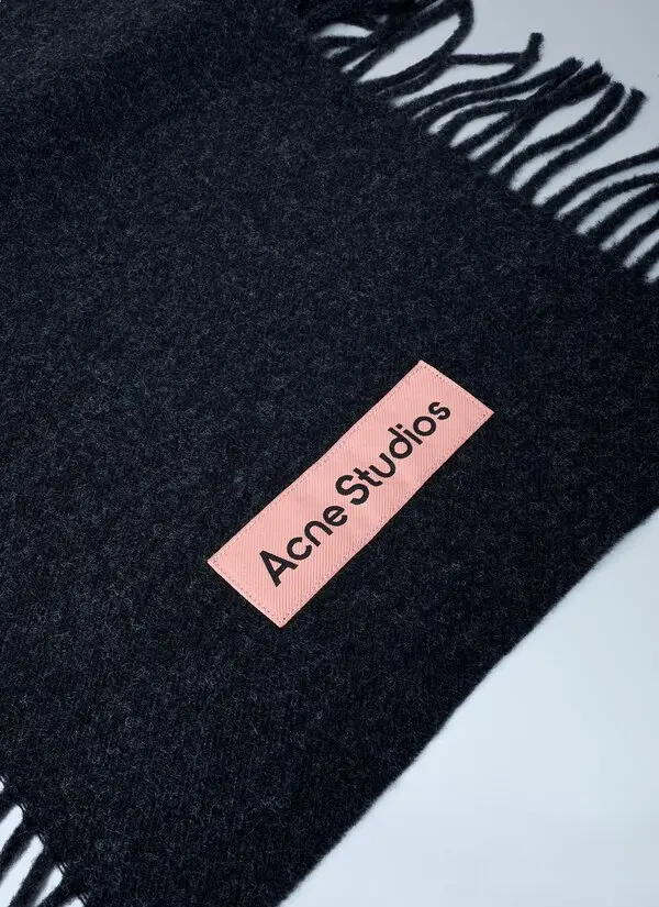 Acne Studios Fringe Wool Scarf