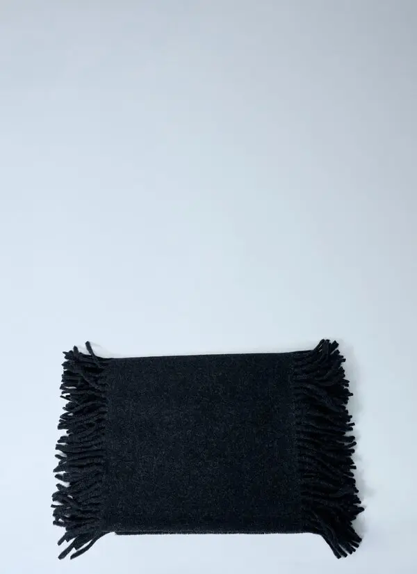 Acne Studios Fringe Wool Scarf