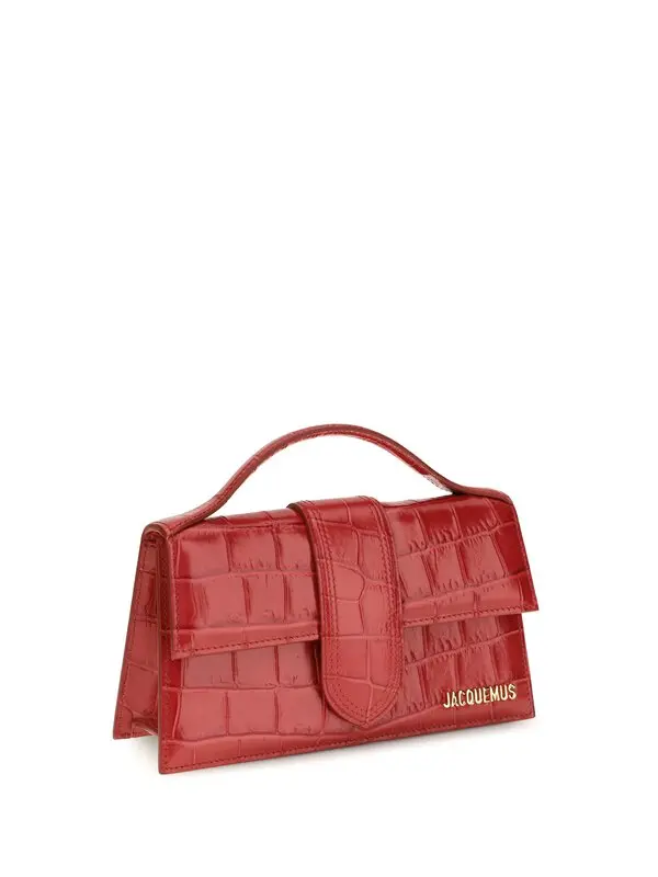 Jacquemus Le Grand Bambino Leather Top Handle Bag