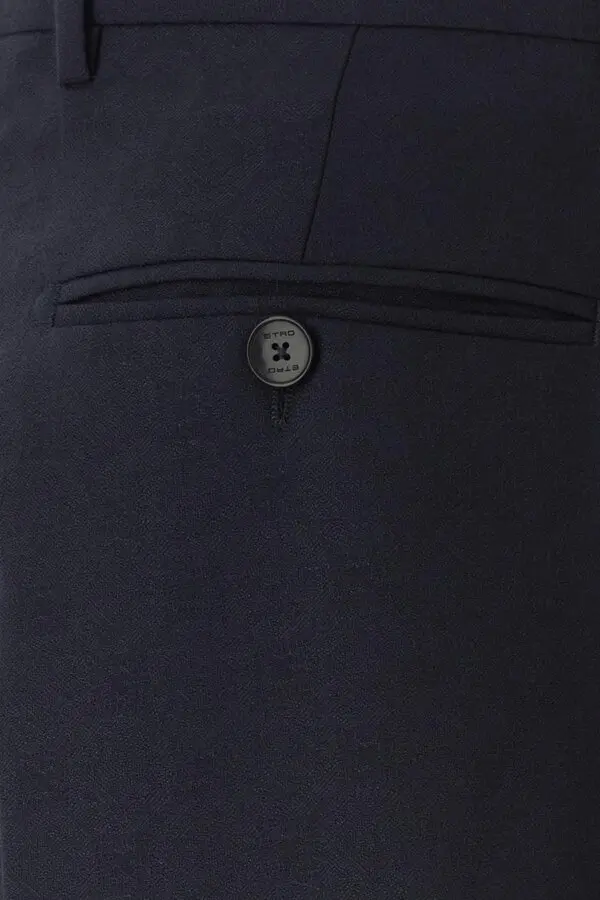 Etro Trousers Single Pleat