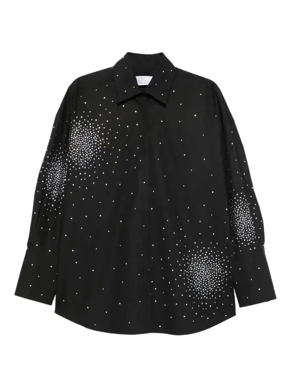 Giuseppe Di Morabito Crystal-embellished Cotton Shirt - Multicolor