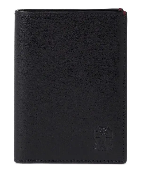 Brunello Cucinelli Leather Passport Case