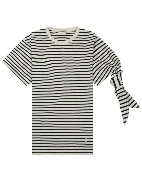 JW Anderson T-shirt Con Nodo - Multicolor