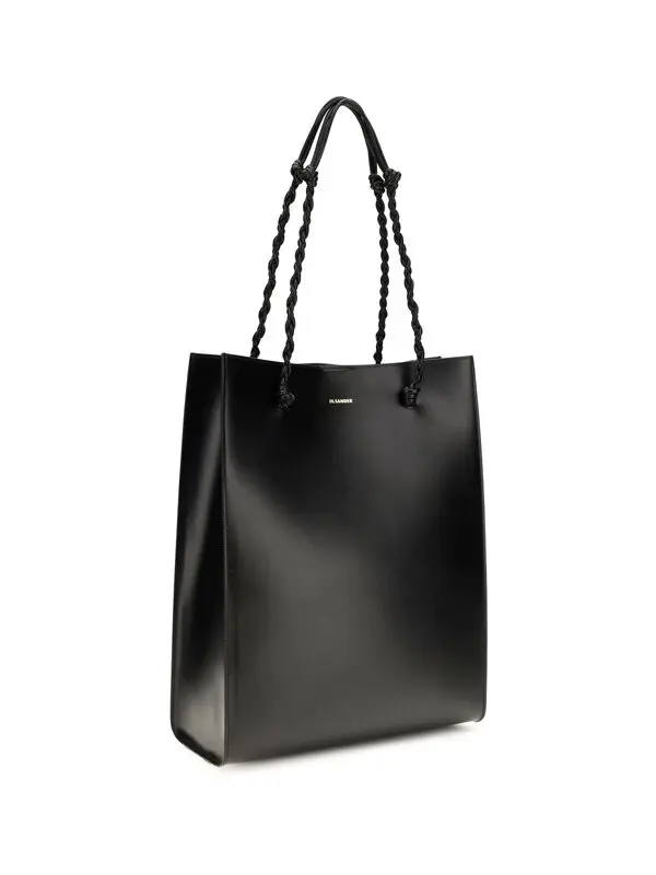 JIL SANDER Tangle Leather Tote Bag