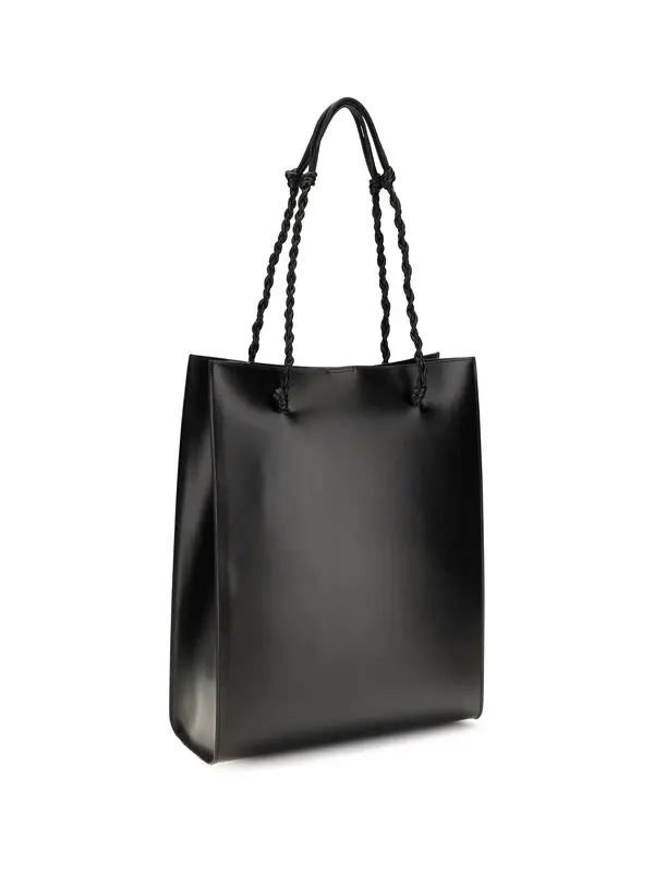 JIL SANDER Tangle Leather Tote Bag