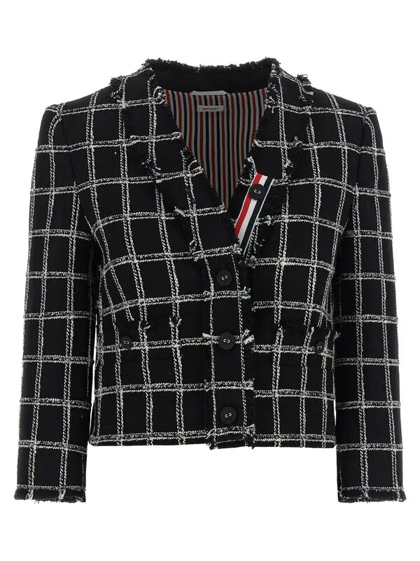 Thom Browne Tweed Blazer - Multicolor