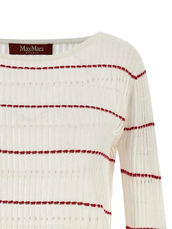Max Mara Stepdone' Sweater - White