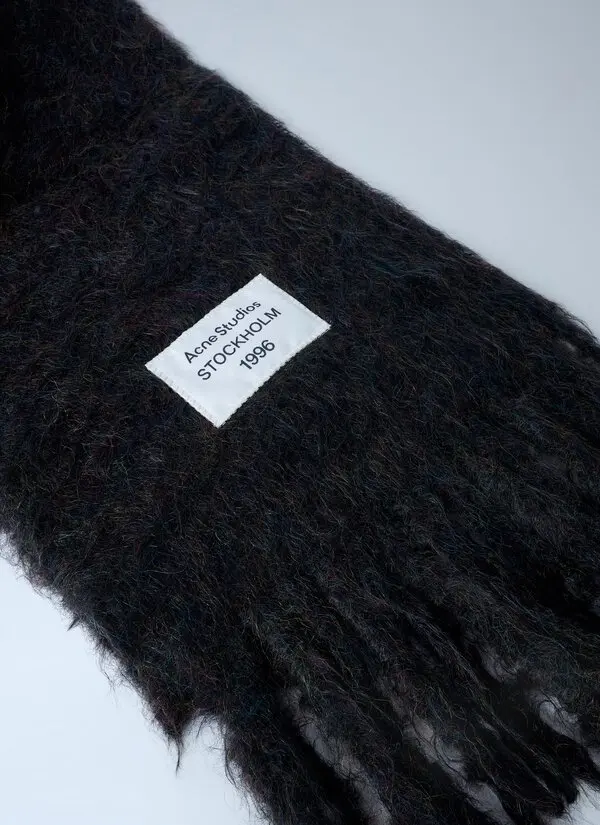 Acne Studios Fringed Wool-blend Scarf