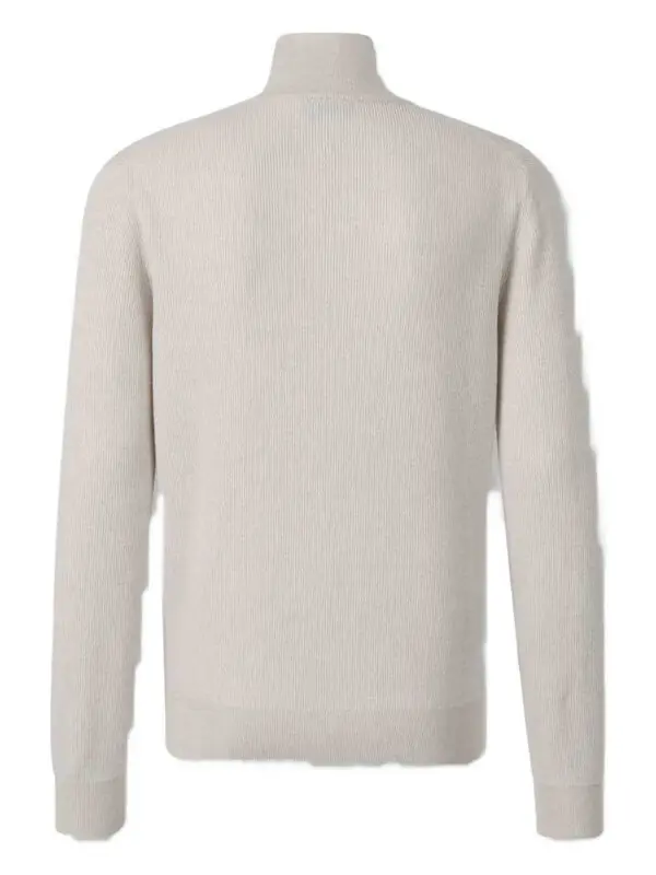 Brioni Wool And Cashmere Turtle-neck Sweater