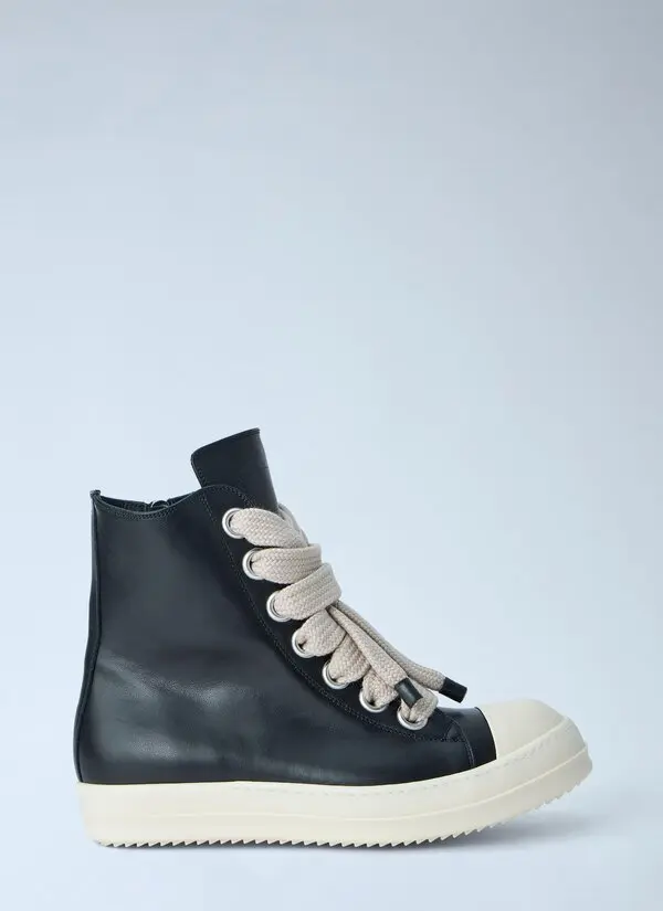 Rick Owens Jumbolace Sneakers - Black