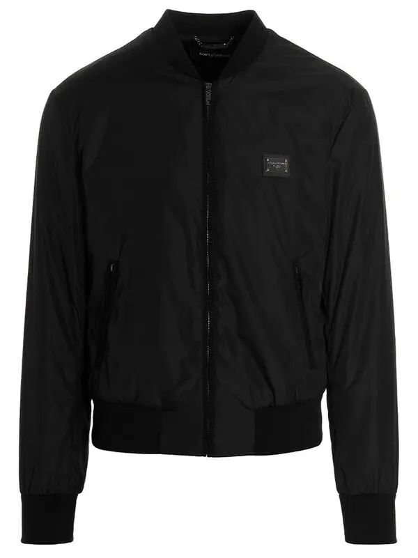 Dolce & Gabbana Bomber 'dg Essential - Black