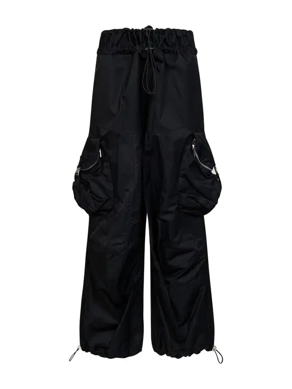 Attico Overdyed Gabardine Cargo Trousers - Multicolor