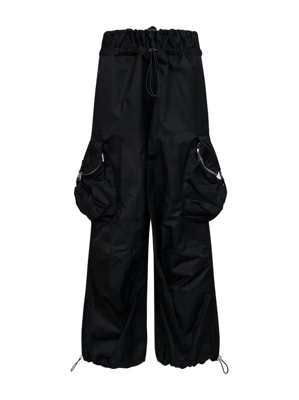 Attico Overdyed Gabardine Cargo Trousers - Multicolor