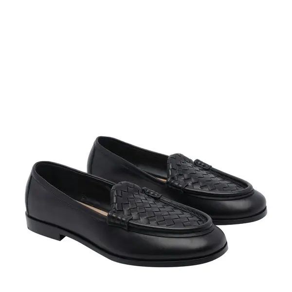 Bottega Veneta Silenzio Loafers - Black