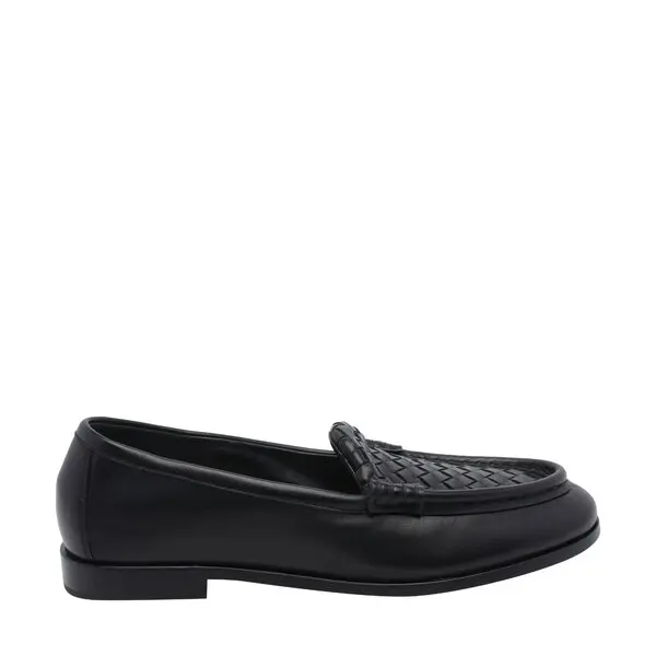 Bottega Veneta Silenzio Loafers - Black