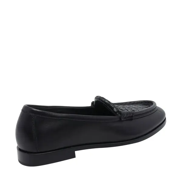 Bottega Veneta Silenzio Loafers - Black