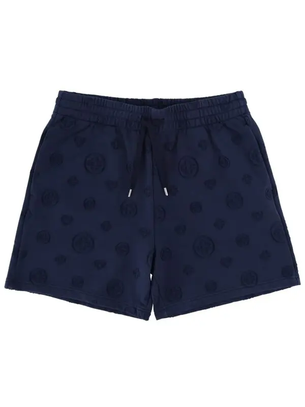 Casablanca Shorts With Logo - Blue