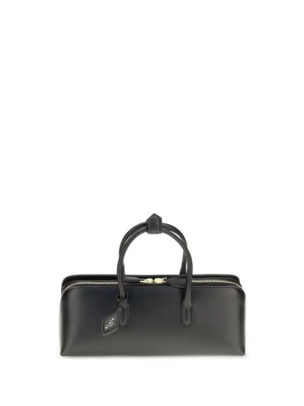 Alaïa Small Delta Nubuck Handbag - Black