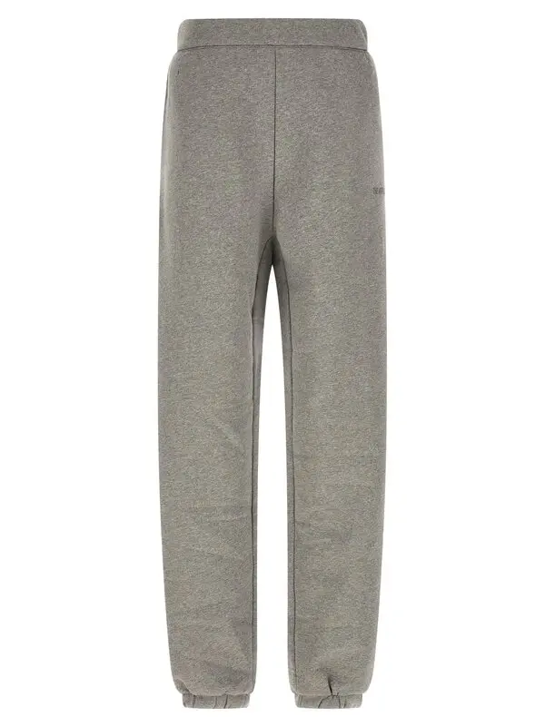 Attico Logo Embroidery Joggers - Gray
