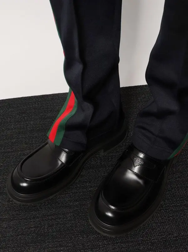 Gucci Leather Loafers
