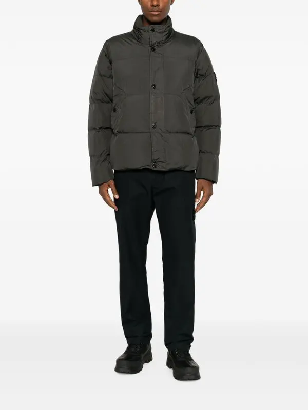 Stone Island Nylon Short Down Jacket - Multicolor