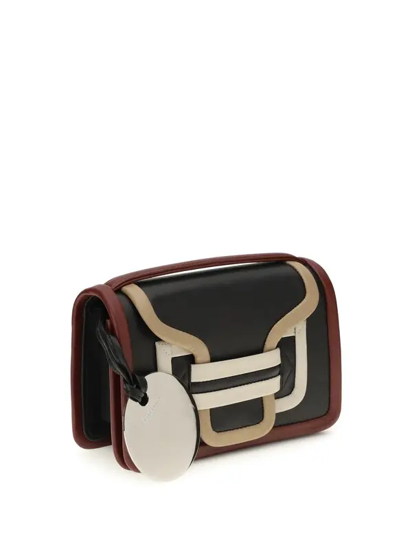 Pierre Hardy Leather Alpha Shoulder Bag - Multicolor