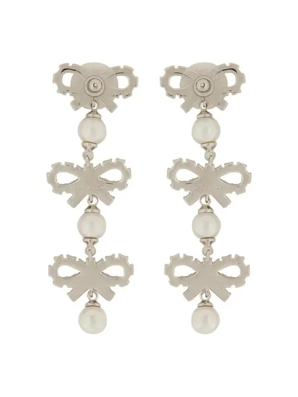 SELF-PORTRAIT Micro Bow Earrings