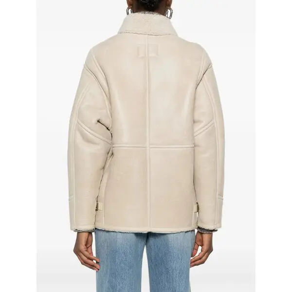 Isabel Marant Étoile Neutrals Jackets Leather Jackets