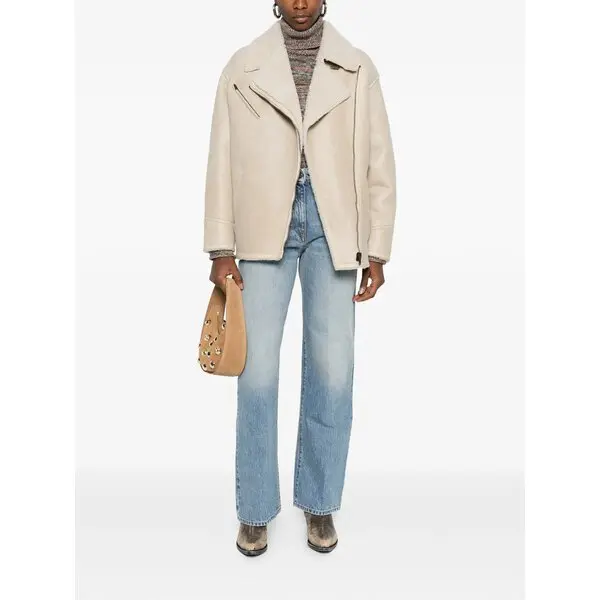 Isabel Marant Étoile Neutrals Jackets Leather Jackets