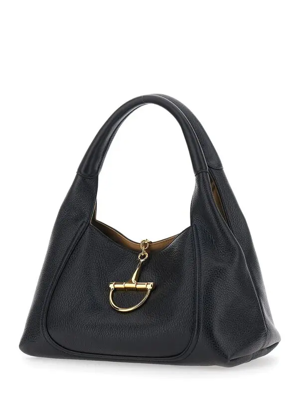 Gucci Softbit Grande Hammered Leather Shoulder Bag - Multicolor