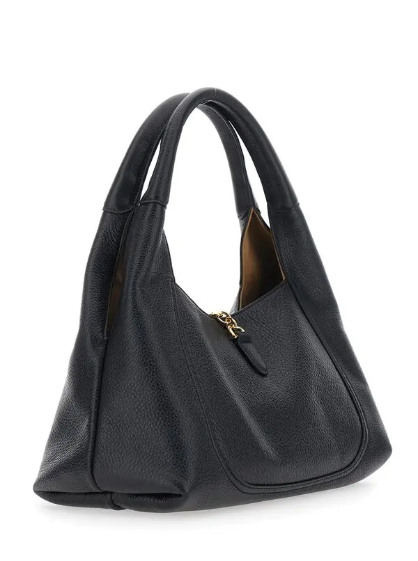 Gucci Softbit Grande Hammered Leather Shoulder Bag - Multicolor