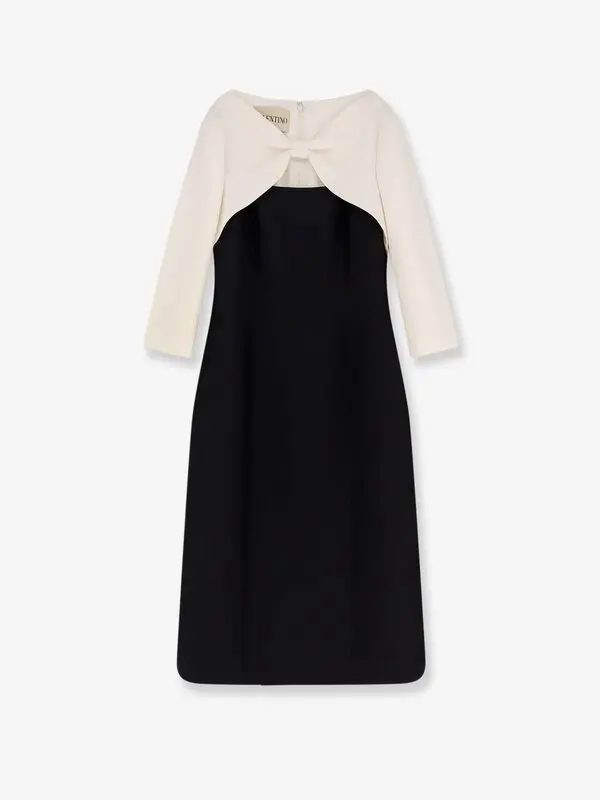 Valentino Garavani Crãªpe Midi Dress