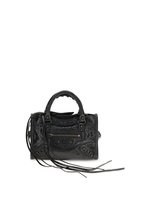 Balenciaga Le City Nano Handbag - Black