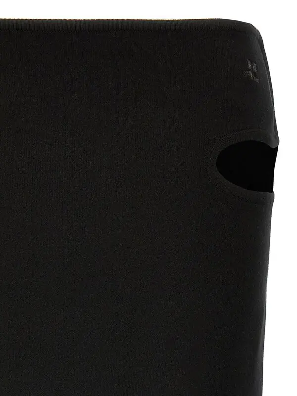 COURREGES Loop Milano' Skirt