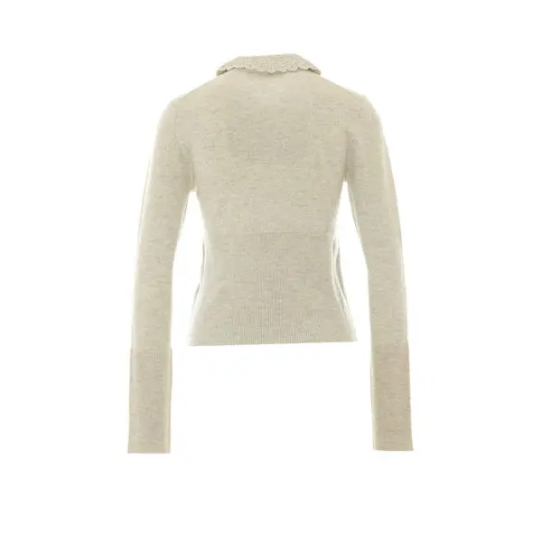 Chloé Logo Slim Fit Cardigan