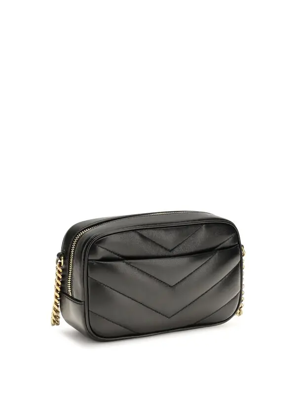 Saint Laurent Loulou Mini Leather Shoulder Bag