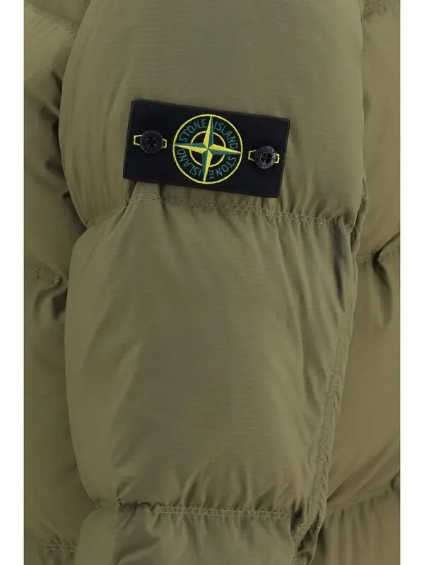 Stone Island Detachable Hood Down Jacket