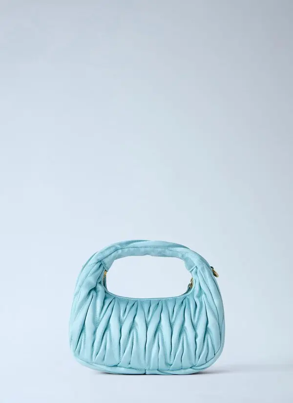 Miu Miu Wander Matelassé Satin Mini Bag